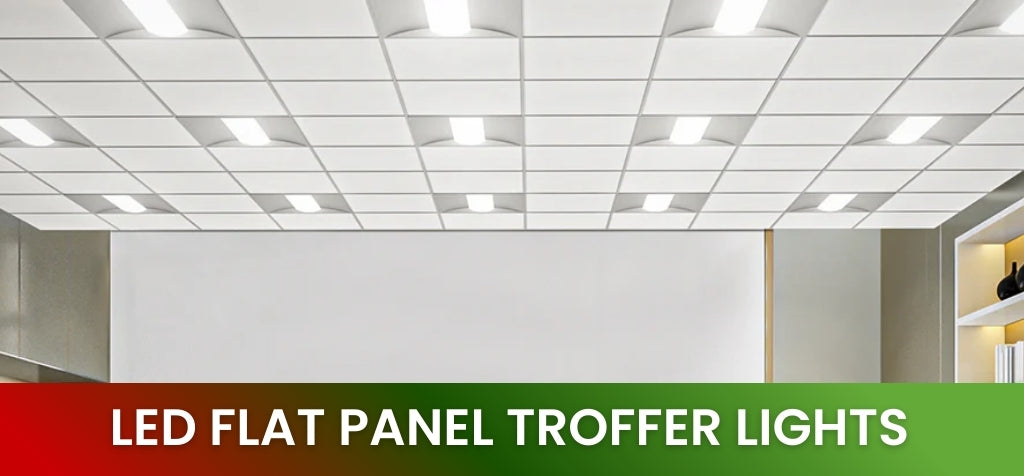 2x4 LED Flat Panel Troffer Light | High Efficiency, Dimmable ...