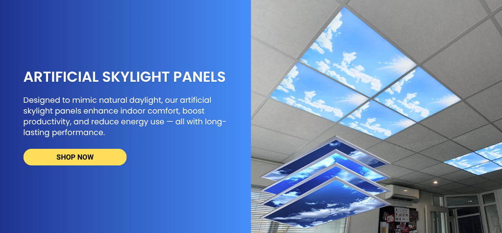 Artificial Skylight Panels Reimagined – SwitchtoLED