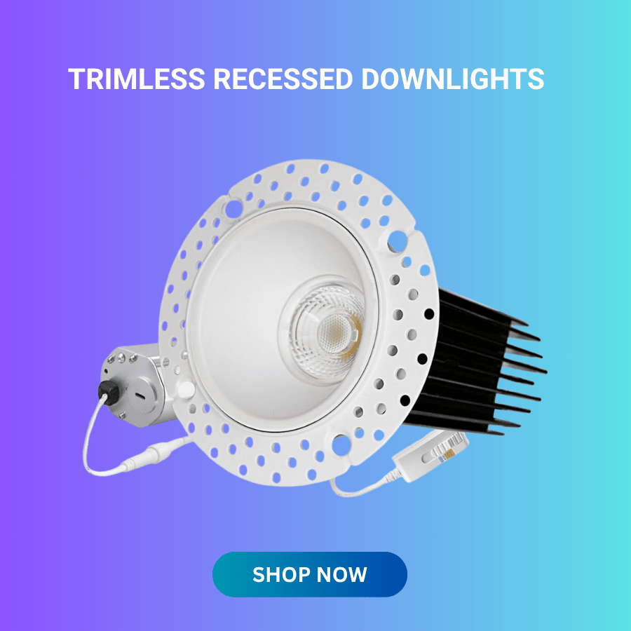 Trimless Recessed Downlights Guide – SwitchtoLED