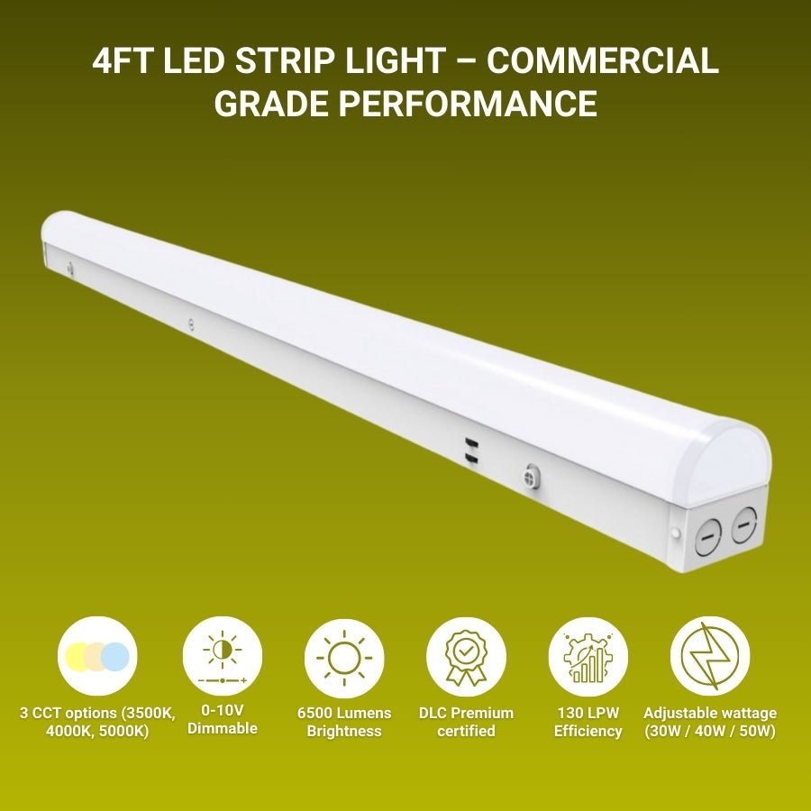 4FT Tunable LED Linear Strip Light 30-50W | SwitchToLED – SwitchtoLED